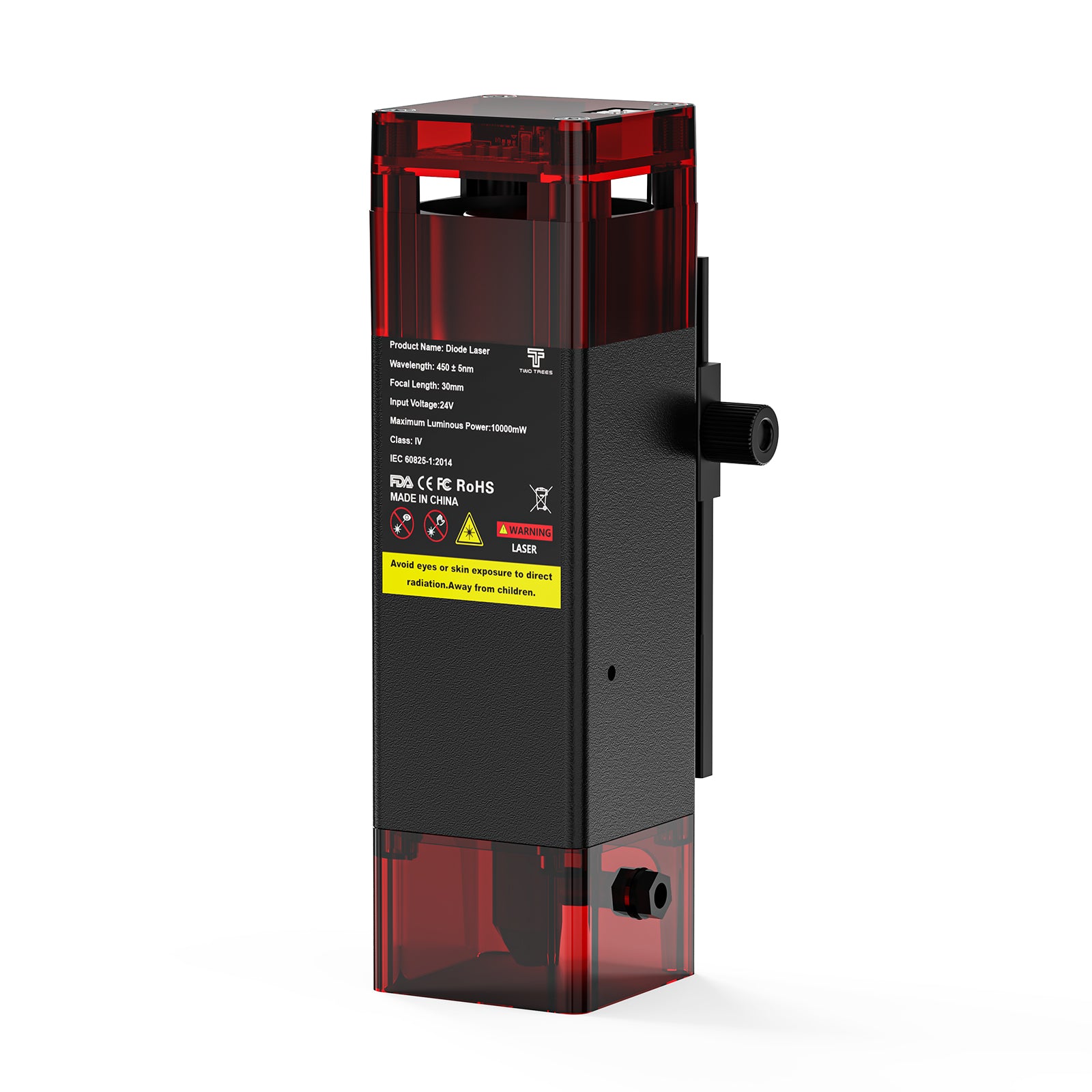 Twotrees Engraving machine laser module laser 24V10W with protective c
